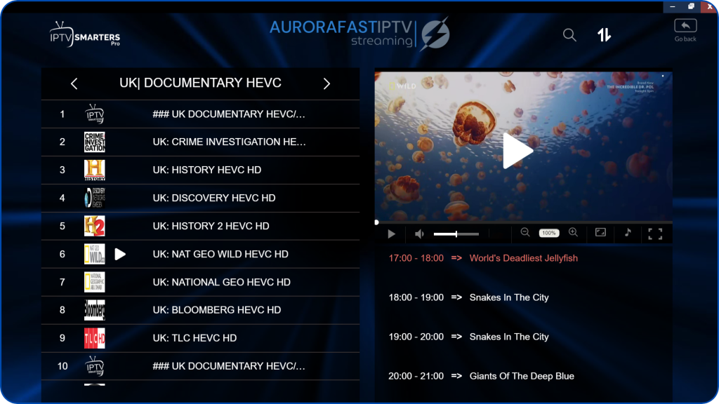 Aurorafast IPTV - #1 Most Trusted IPTV Provider | 38,000+ Channels